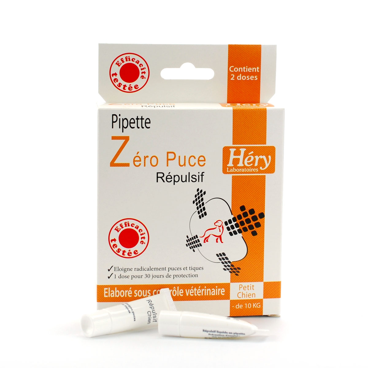 Zero Puce Zeckenschutz für Hunde bis 10kg | DOGSPARTNER